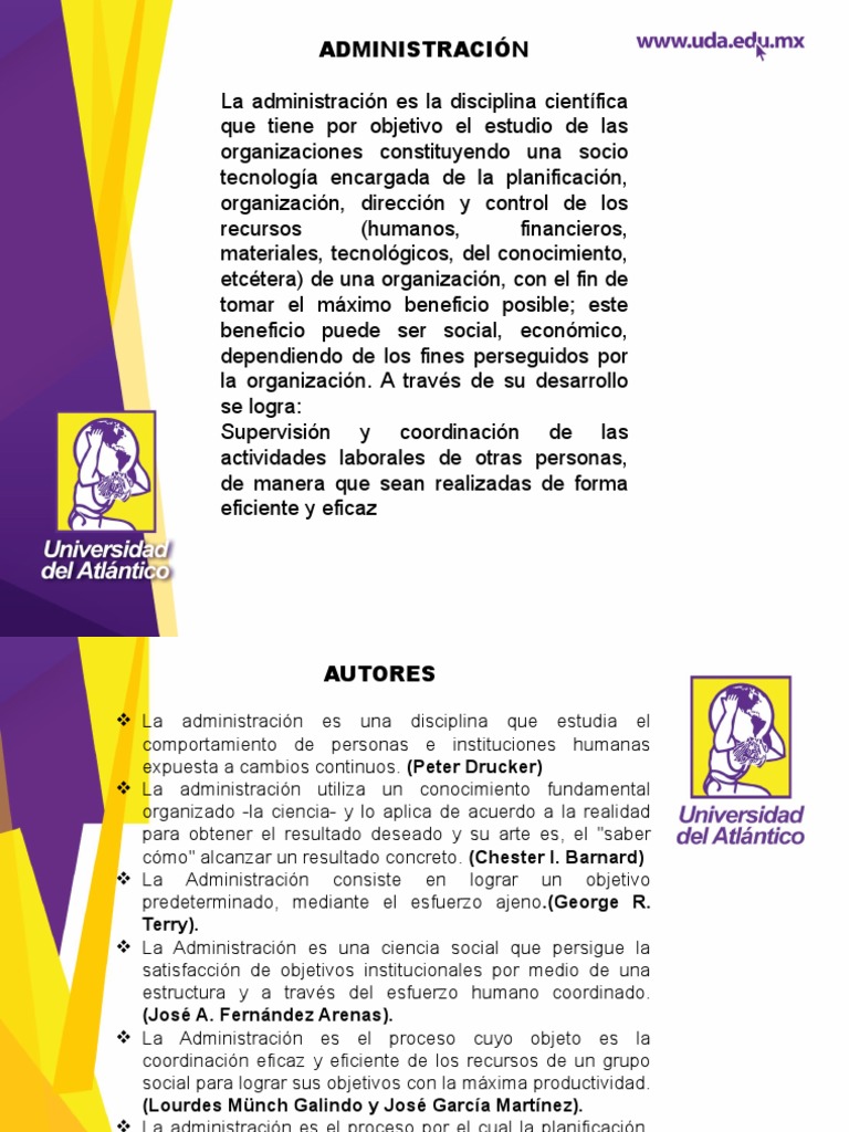 Administracion 1 | PDF | Iniciativa empresarial | Division de trabajo