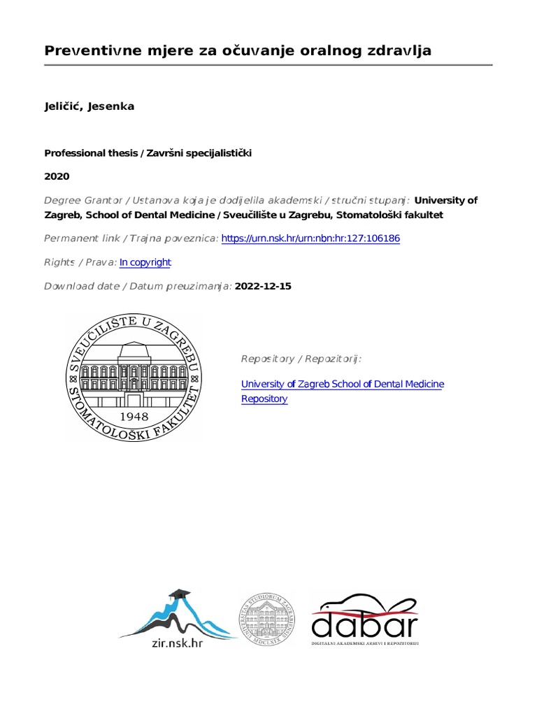 Jesenka Jelicic Pss 2020 | PDF