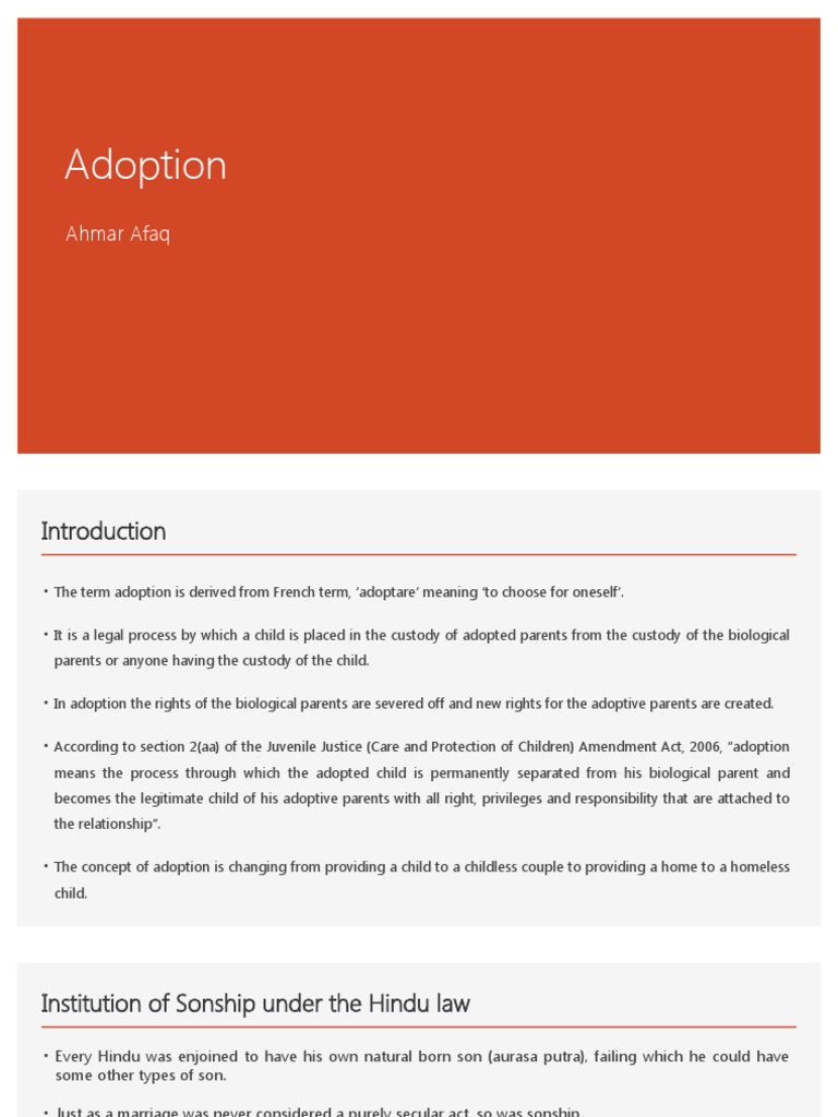Adoption | Download Free PDF | Adoption | Marriage