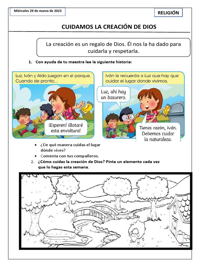 Cuidamos La Creación de Dios | PDF