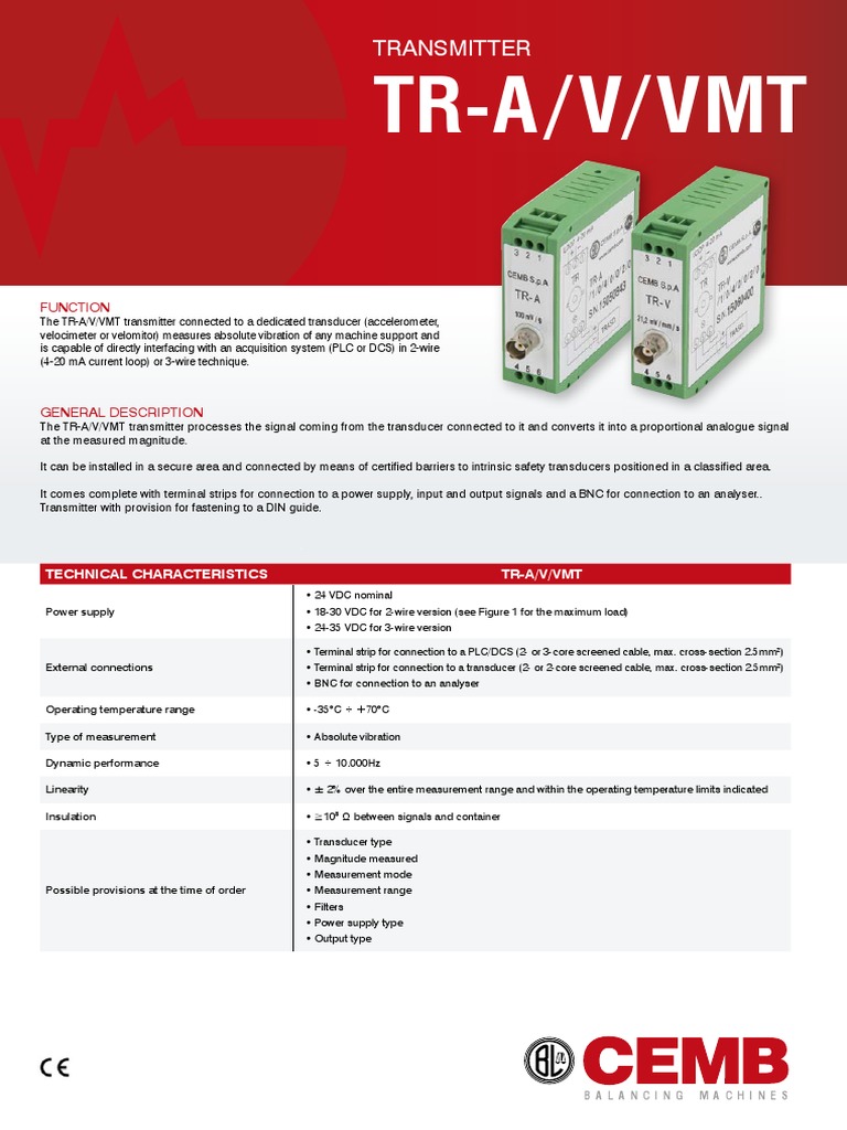Data-Sheet-Tr-A V VMT en | PDF | Power Supply | Electronic Filter