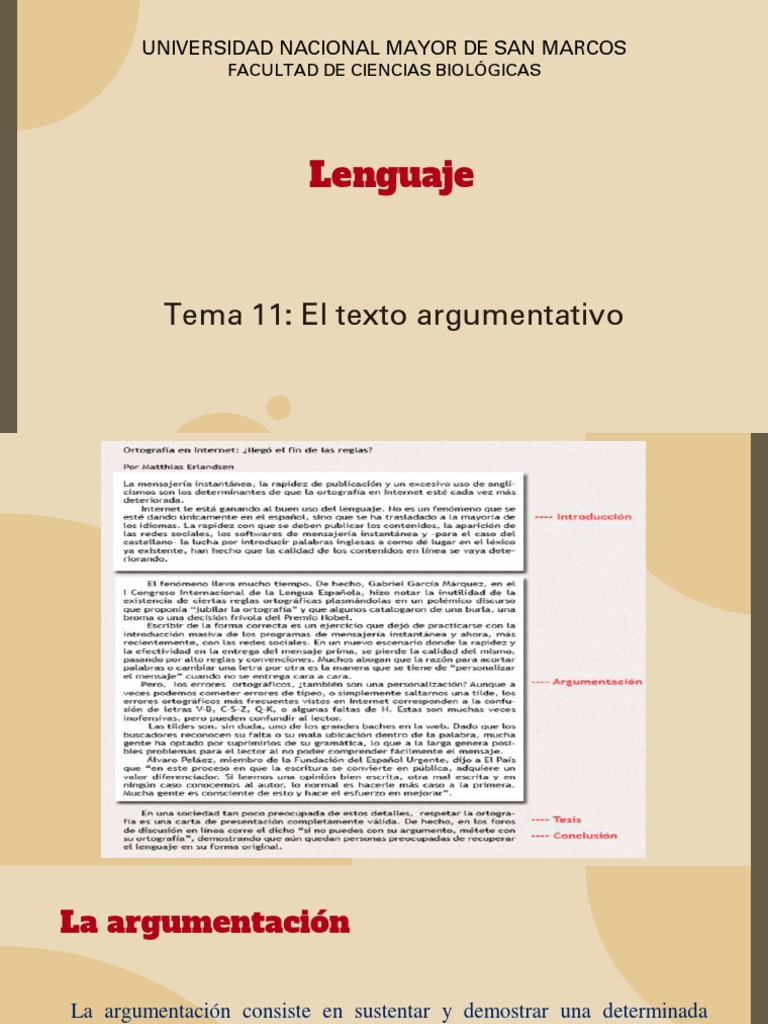 Argumentación y estructura del texto argumentativo | PDF | Pena capital ...