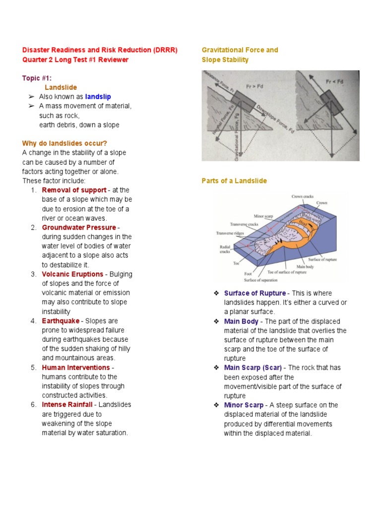 DRRR 2nd Quarter Periodical Test (Reviewer) | PDF | Thunderstorm ...