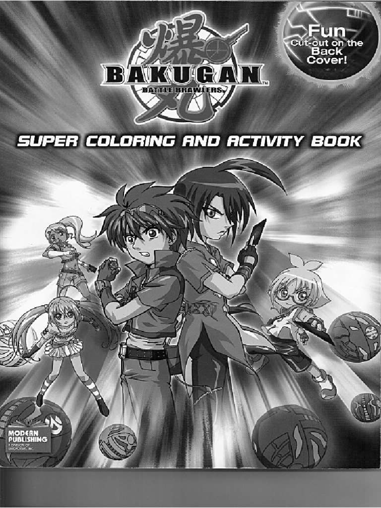 Bakugan - Super Coloring and Activity Book | PDF