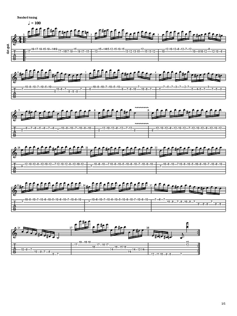 Standard Tuning | PDF