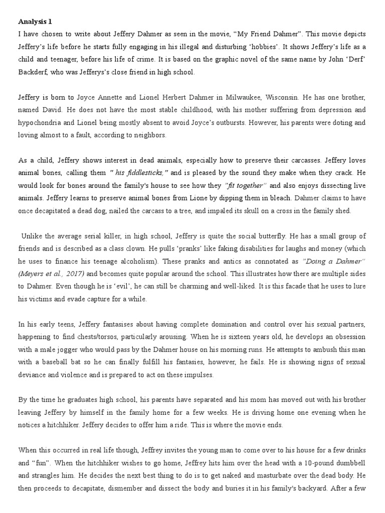 Analysis 1 | PDF | Psychology | Behavioural Sciences