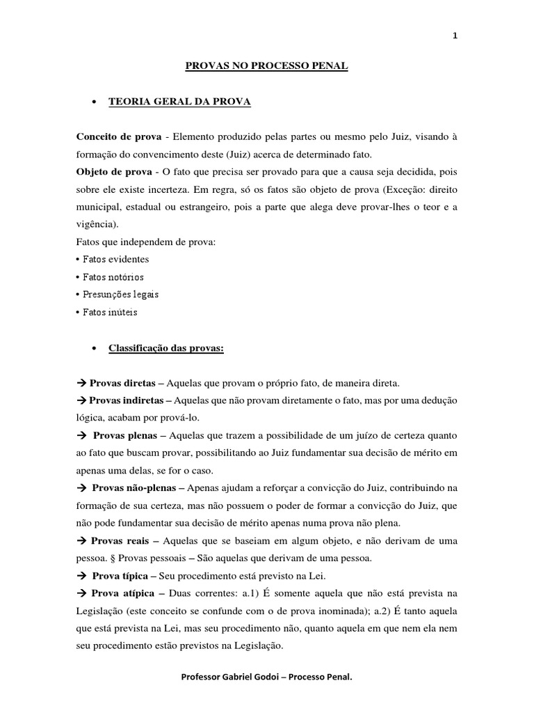 3 - CPP - Agente e Perito - Provas | PDF | Prova (jurídico) | Confissão (jurídico)