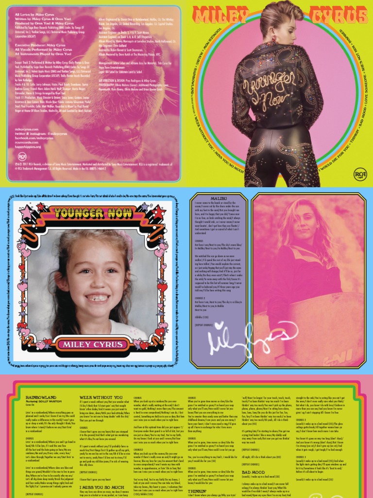 Miley Cyrus - Younger Now (Digital Booklet) | PDF
