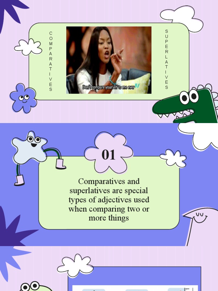 Comparatives and Superlatives - B1.1 | PDF | Adjective | Linguistic ...