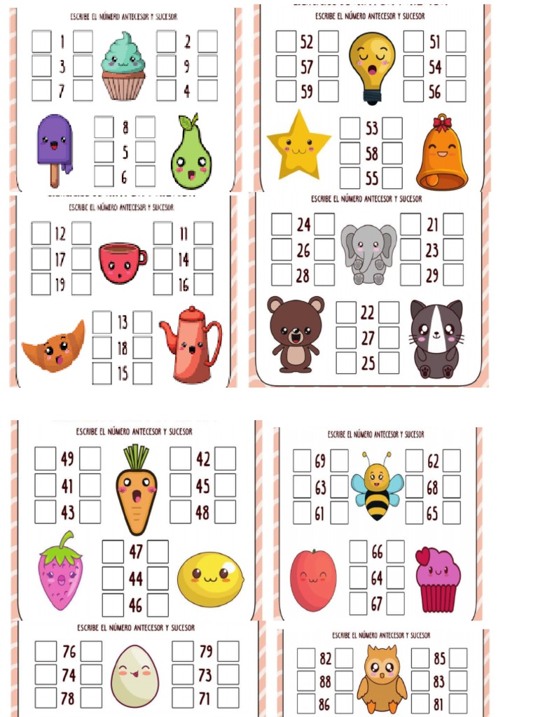 Actividad Antecesor y Sucesor | PDF