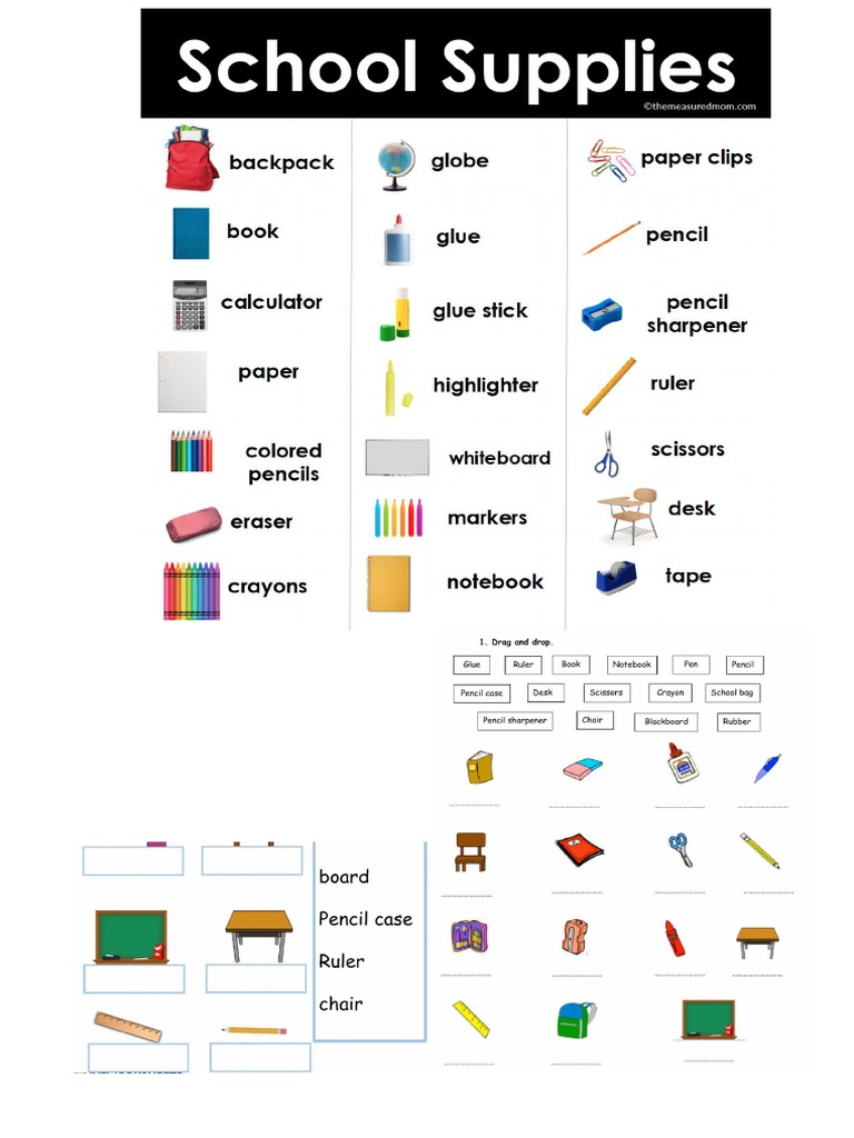 School Supplies | PDF