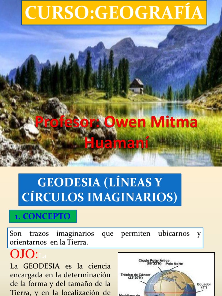 GEODESIA | PDF | Ecuador | Tierra
