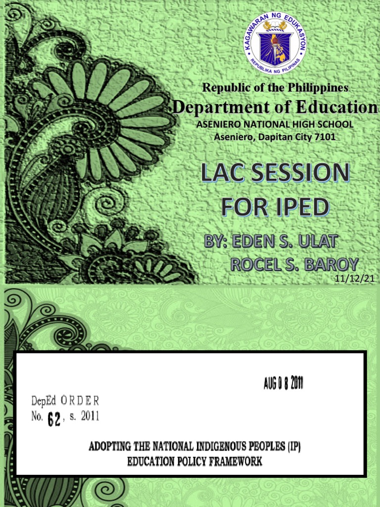 LAC- IPED | PDF