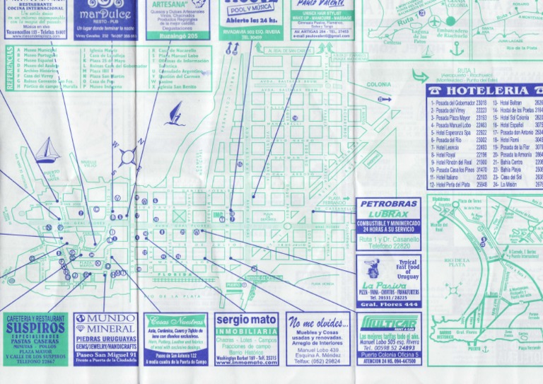 Colonia Del Sacramento, Uruguay Map | PDF