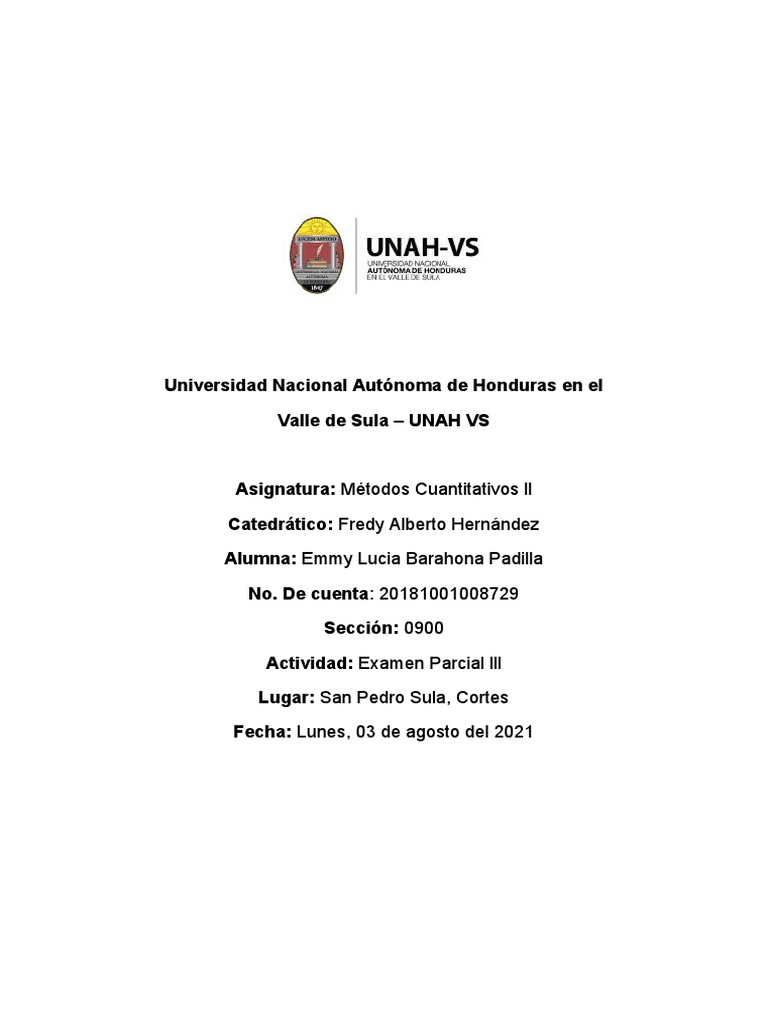 Examen 3 Metodos LL | PDF | Inversiones | Banca de inversión