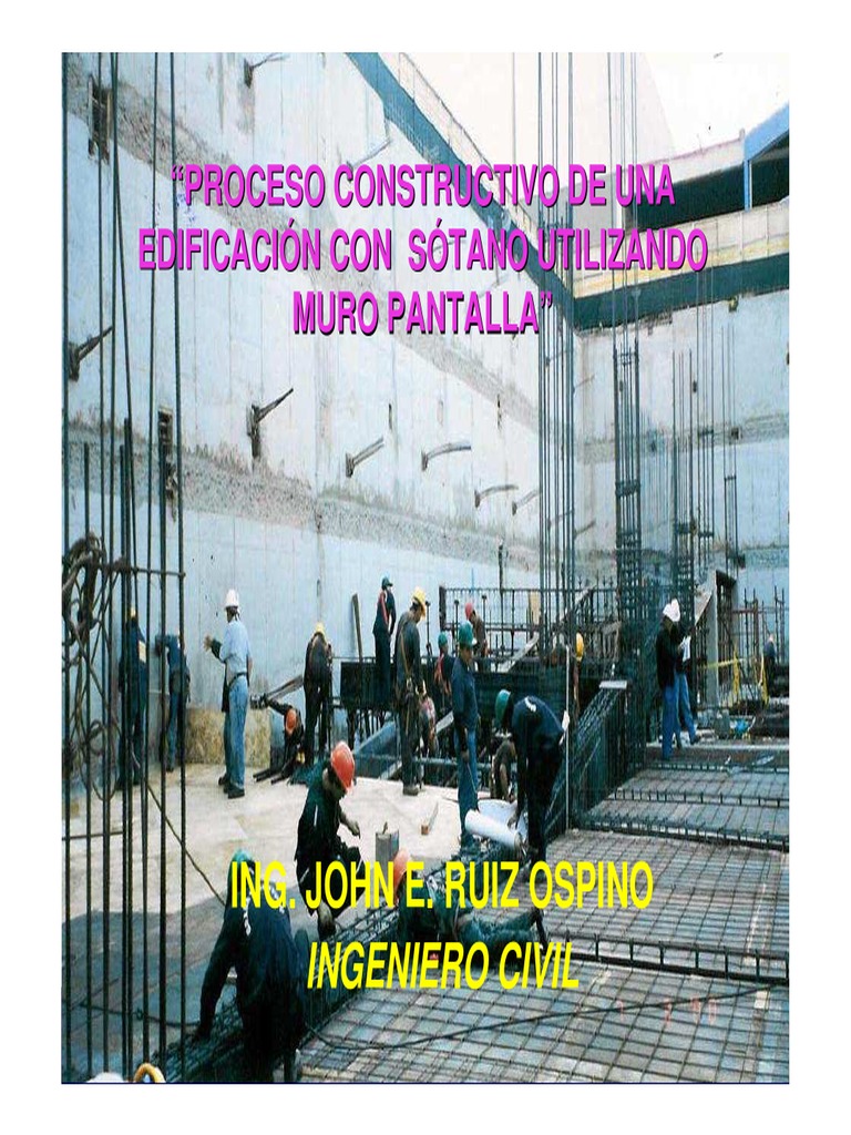 Ing. John E. Ruiz Ospino: " Proceso Constructivo de Una Edificaci Ó Ncon S Ó Tano Utilizando ...