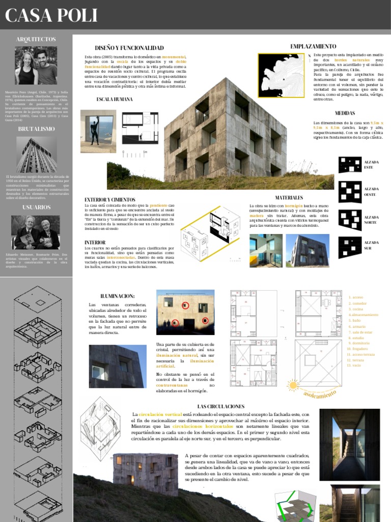 Lamina Casa Poli | PDF | Ventana