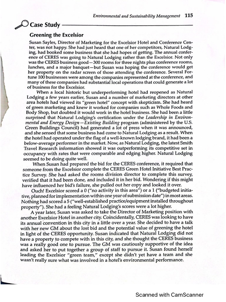 Facilities Management Case Study 1 | PDF