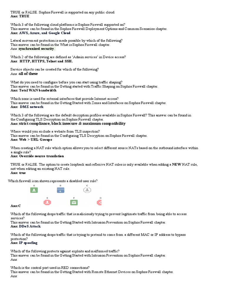 Sophos Firewall: An Overview of Features and Configuration Options | PDF | Virtual Private ...