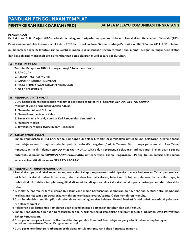 KSSMPK - BMK Tingkatan 2 | PDF