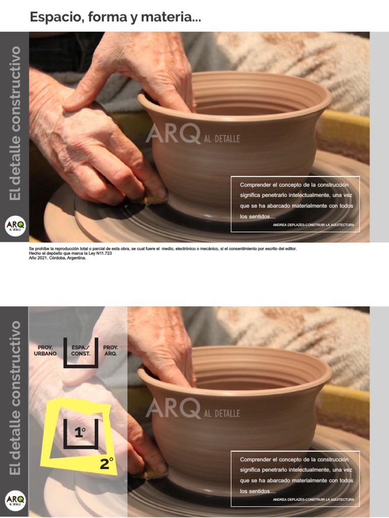 001 - EL DETALLE CONSTRUCTIVO. Espacio, Forma y Materia. | PDF | Arquitecto | Energía renovable