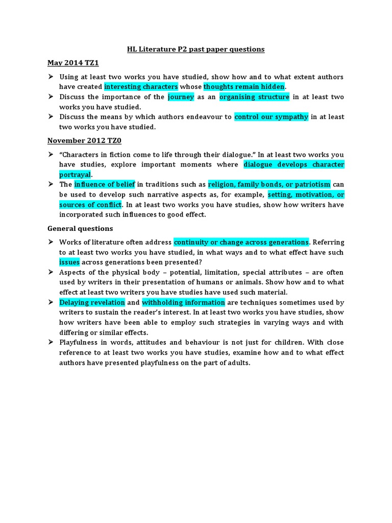 p2 Questions | PDF | Understanding | Truth