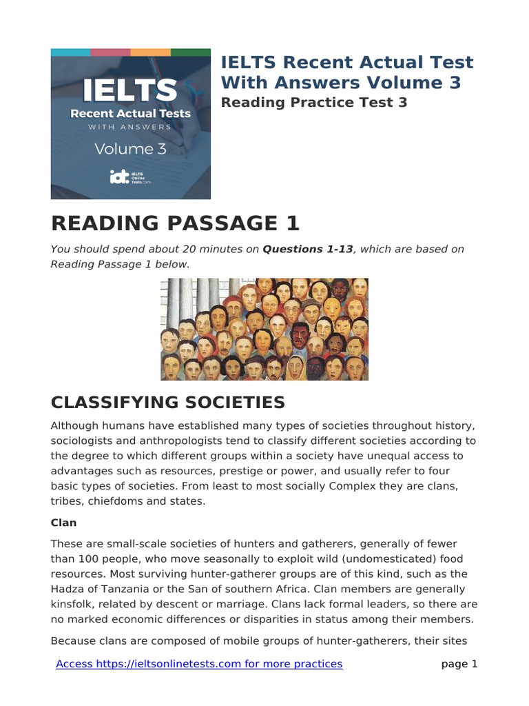 Reading Practice7 | PDF | Society | Hunter Gatherer