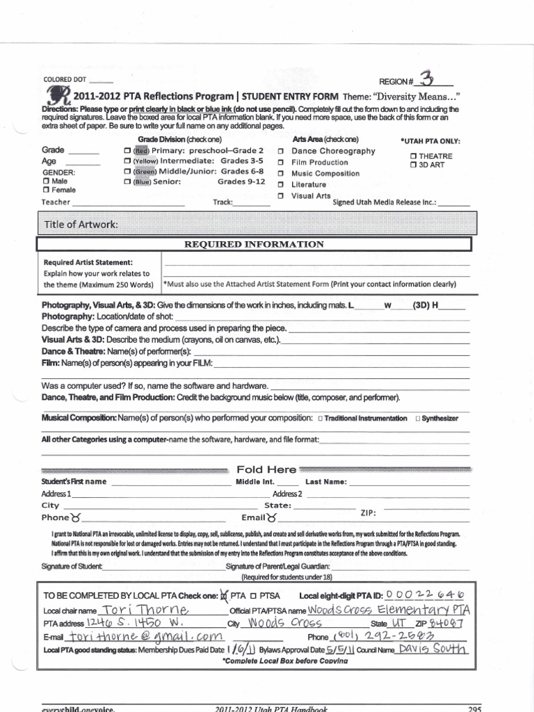 WX Refl.entry Form | Art Media | Communication Design