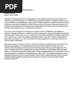 Ulat Panahon Script | PDF