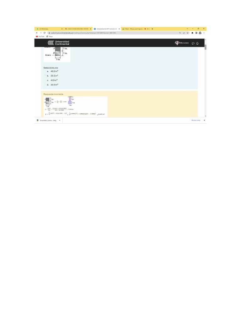 Actividad Virtual 4 Resistencia de Materiales | PDF