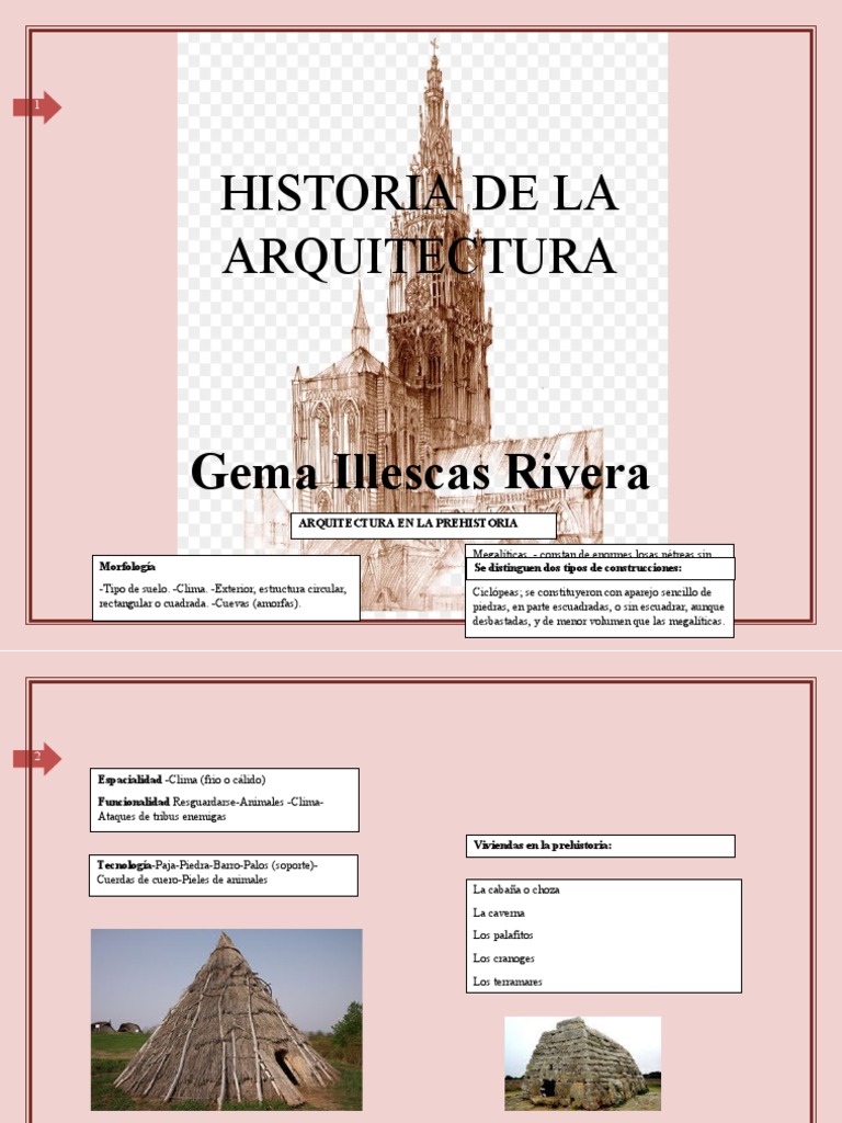 Historia de la Arquitectura: Violeta Illescas | PDF | Arquitectura ...