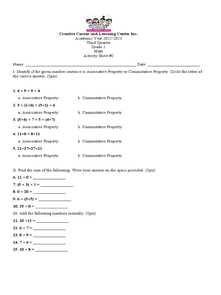 Grade 1-3 Term 2 Written Exam | PDF