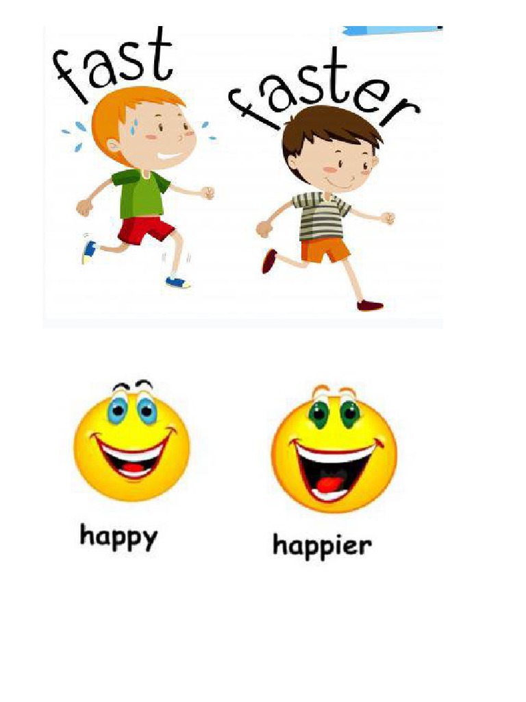 Flashcards Comparatives | PDF