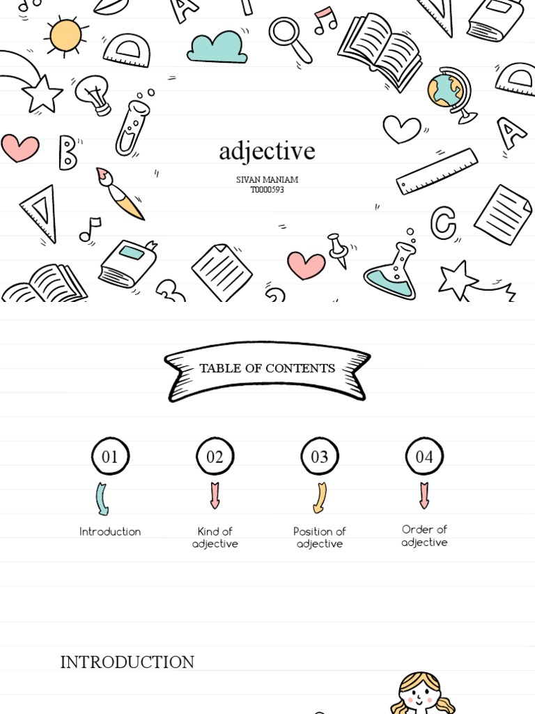Sketchnotes Lesson by Slidesgo | PDF | Adjective | Noun