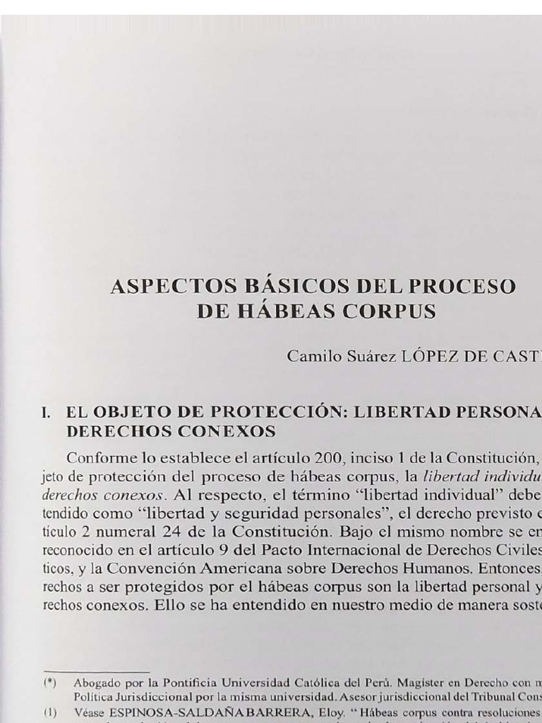 Lectura Complementaria 1 Sesión 6 (Camilo Suarez - Aspectos Basicos Del HC) | PDF