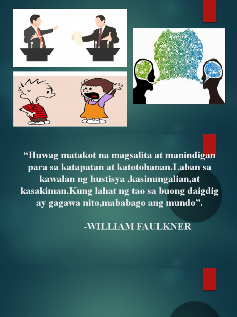 Tekstong Argumentatibo | PDF