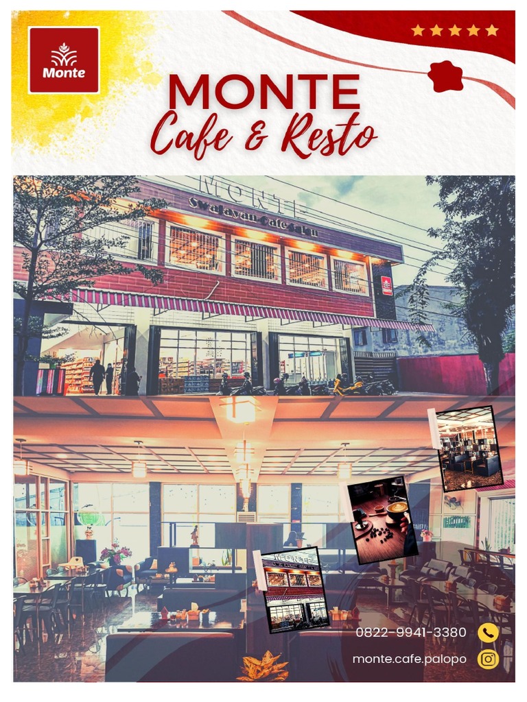 Daftar Menu Monte Cafe & Resto Palopo-1 | PDF