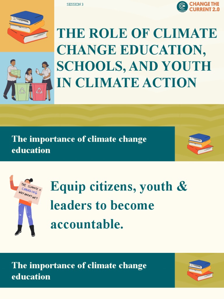 The Role of Climate Change Education | PDF | Climate Change | Climate ...