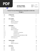 Method Statement for Drainage Works | PDF | Concrete | Drainage