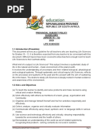 SUBJECT IMPROVEMENT PLAN Template | PDF | Learning | Teachers