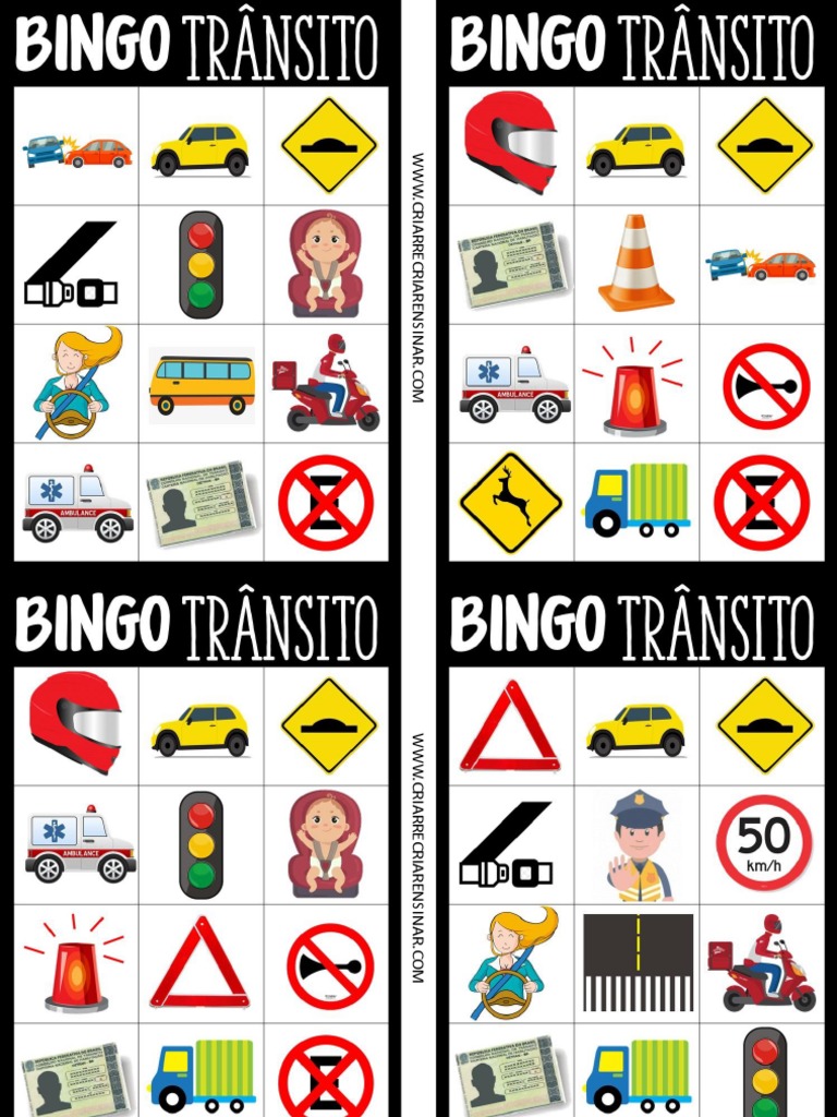 Bingo Trânsito | PDF