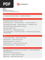 Diabexy - Glycemic Load Chart | PDF | Foods | Syrup