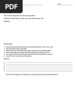 Activity 6 Saponification Lab Sheet | PDF