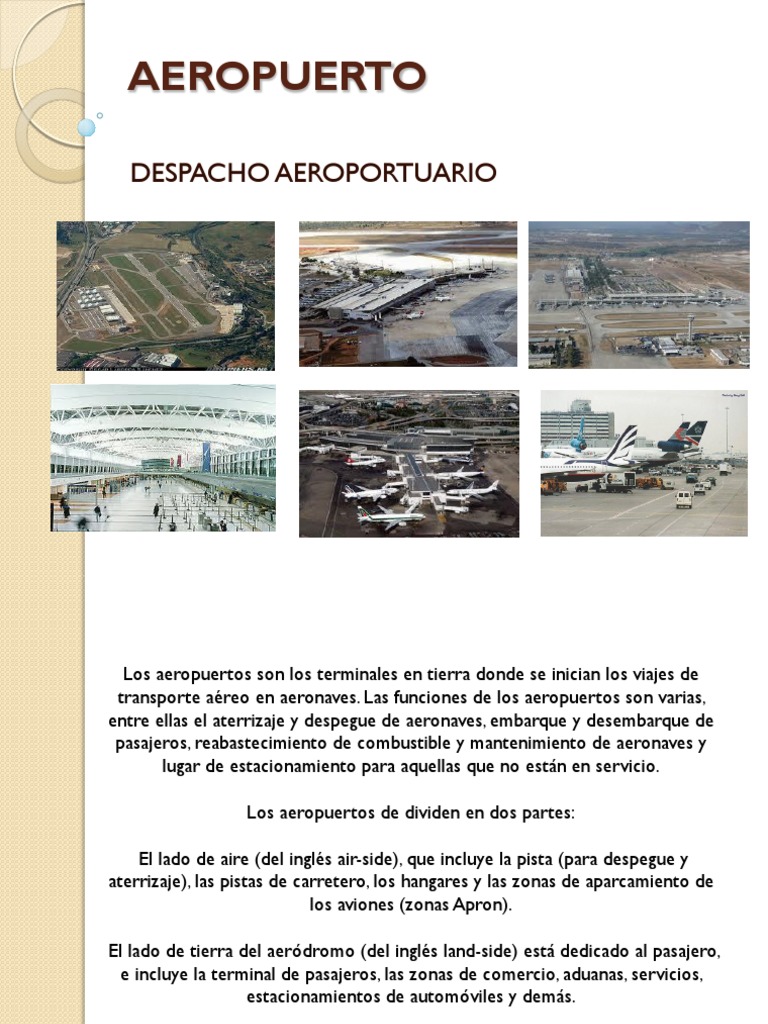Aeropuerto: Despacho Aeroportuario | PDF | Aeropuerto | Pista