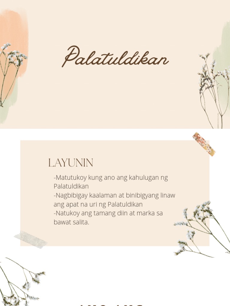 Group 7 PALATULDIKAN | PDF