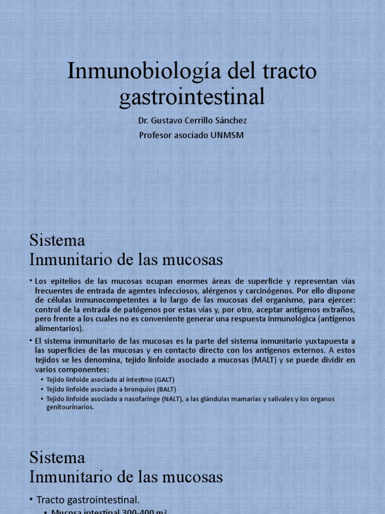 Inmuno Gastro | PDF | Sistema inmune | Linfocitos