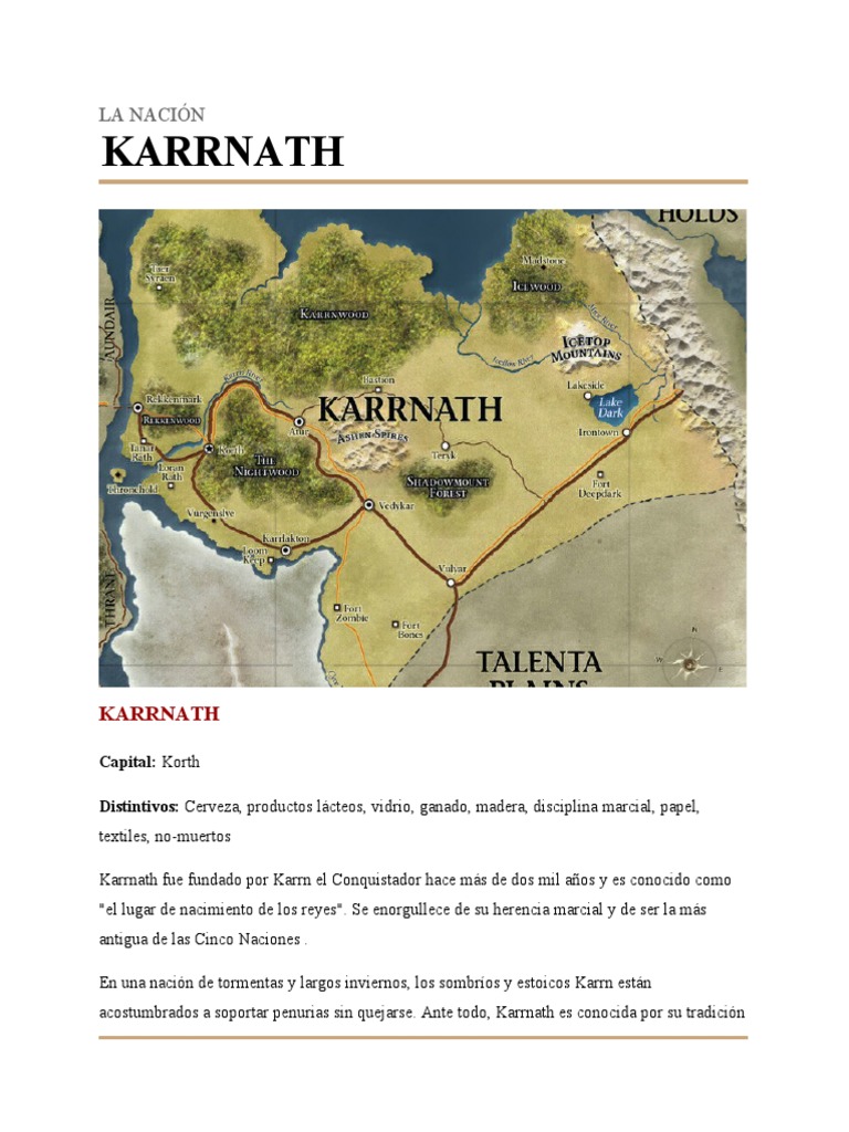 Karrnath | PDF | Castillo