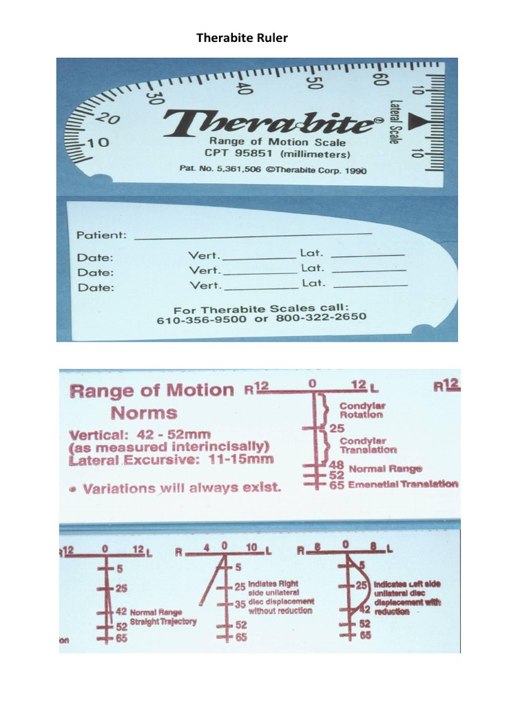 Therabite Ruler | PDF