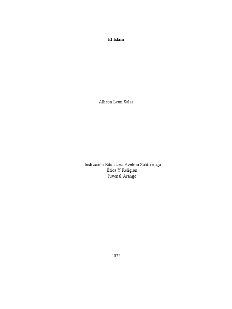 Goku y el Islam: Un Análisis Cultural | PDF | Corán | Islam