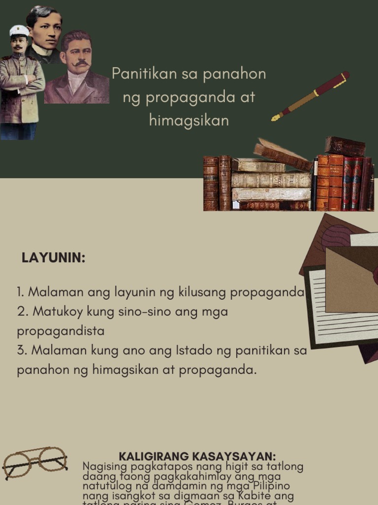 Panitikan Sa Panahon NG Propaganda at Himagsikan | PDF